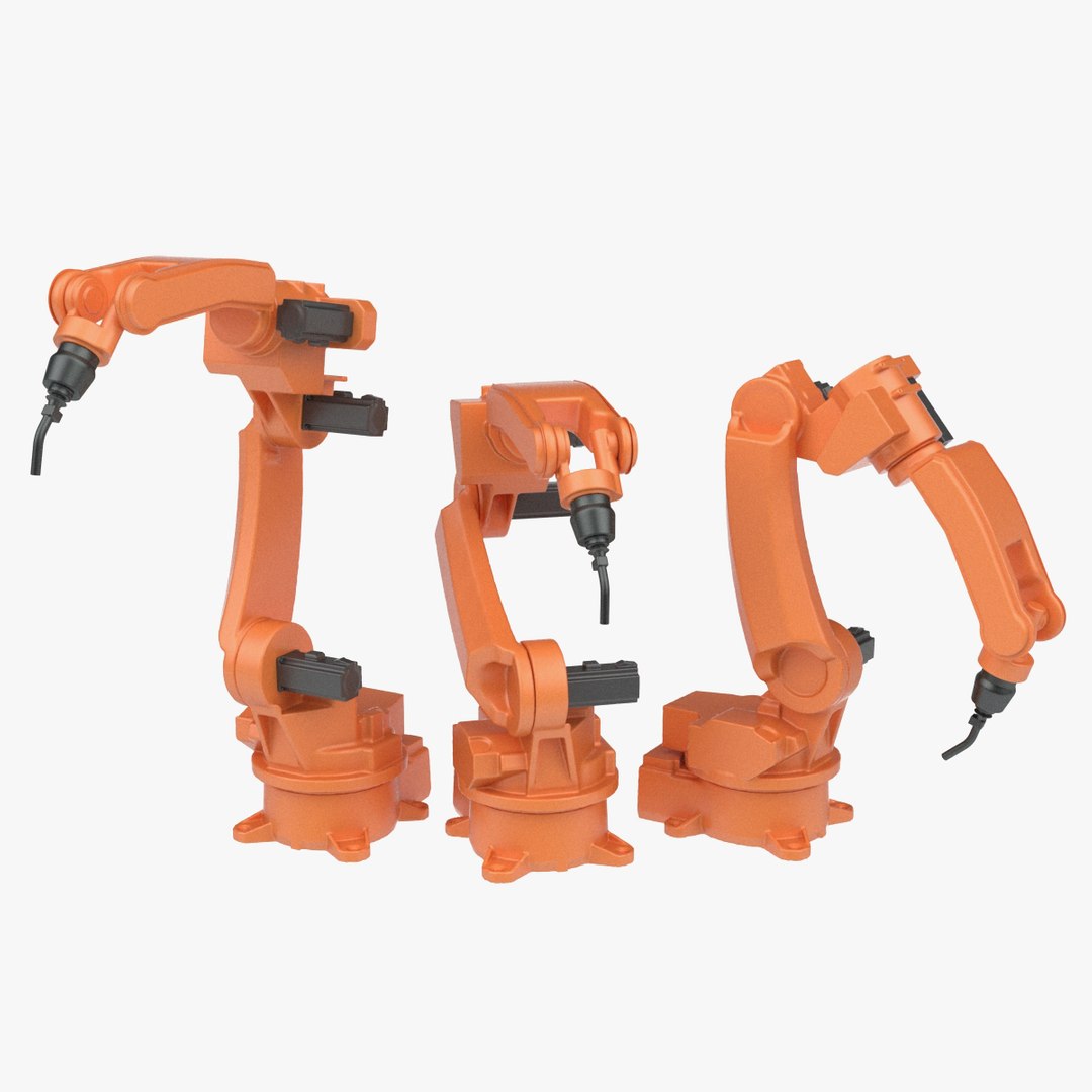 Industrial robot model - TurboSquid 2076372