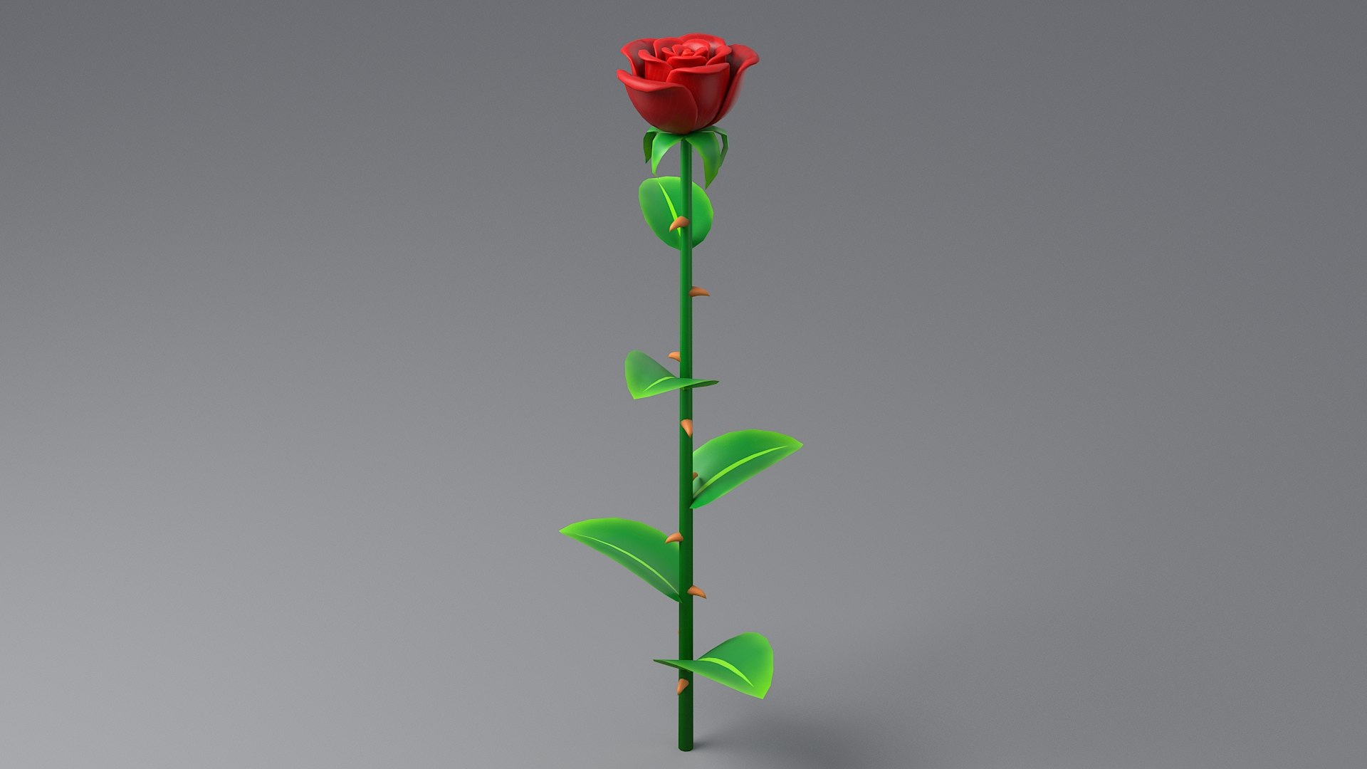 Cartoon Rose Flowers Collection 3D - TurboSquid 2051543