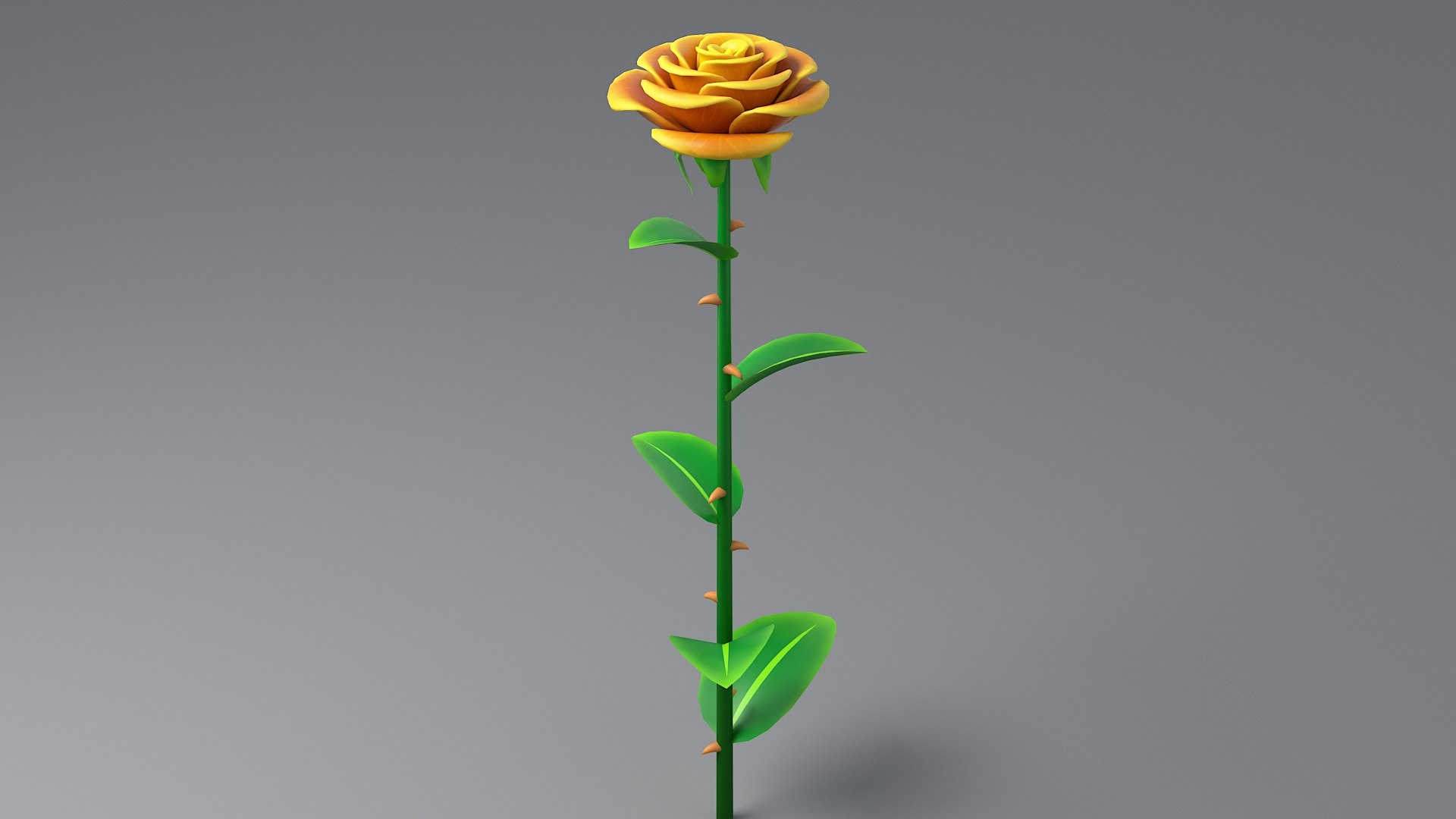 Cartoon Rose Flowers Collection 3D - TurboSquid 2051543