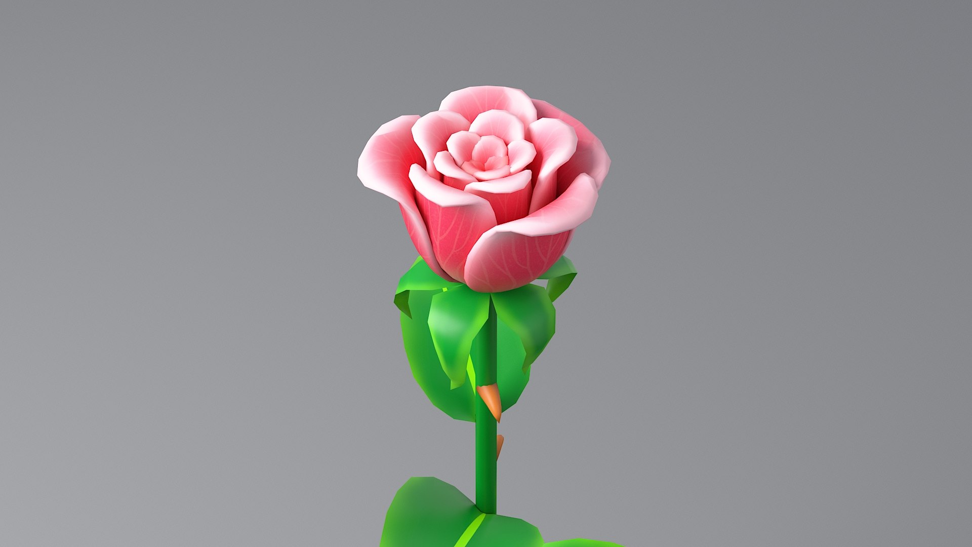 Cartoon Rose Flowers Collection 3D - TurboSquid 2051543