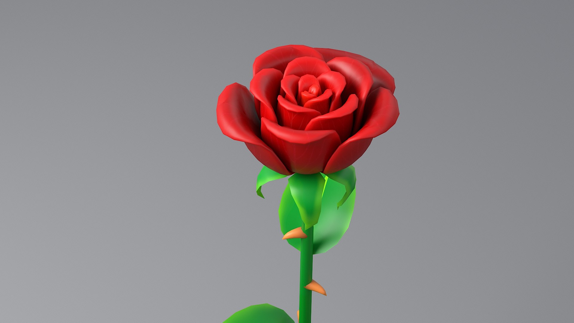 Cartoon Rose Flowers Collection 3D - TurboSquid 2051543