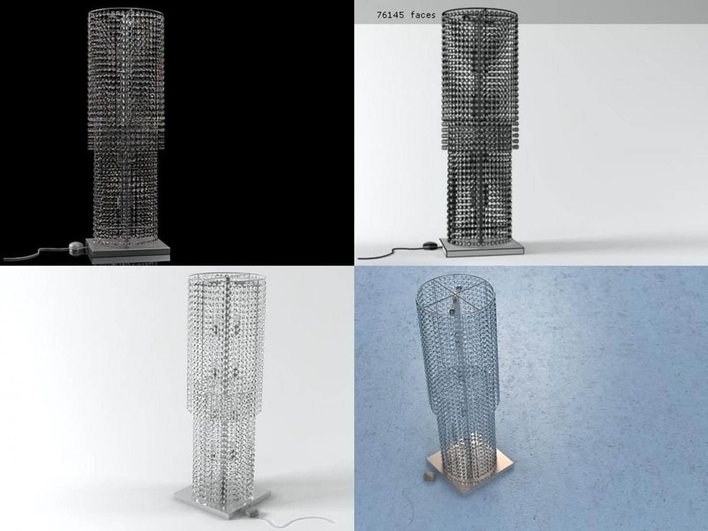 3D Medusa Table Lamp - TurboSquid 1181868
