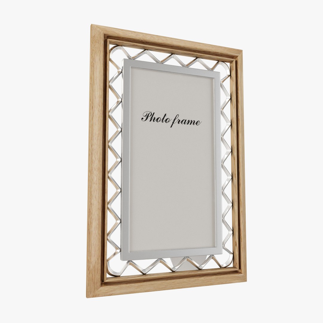 3d model photo frame