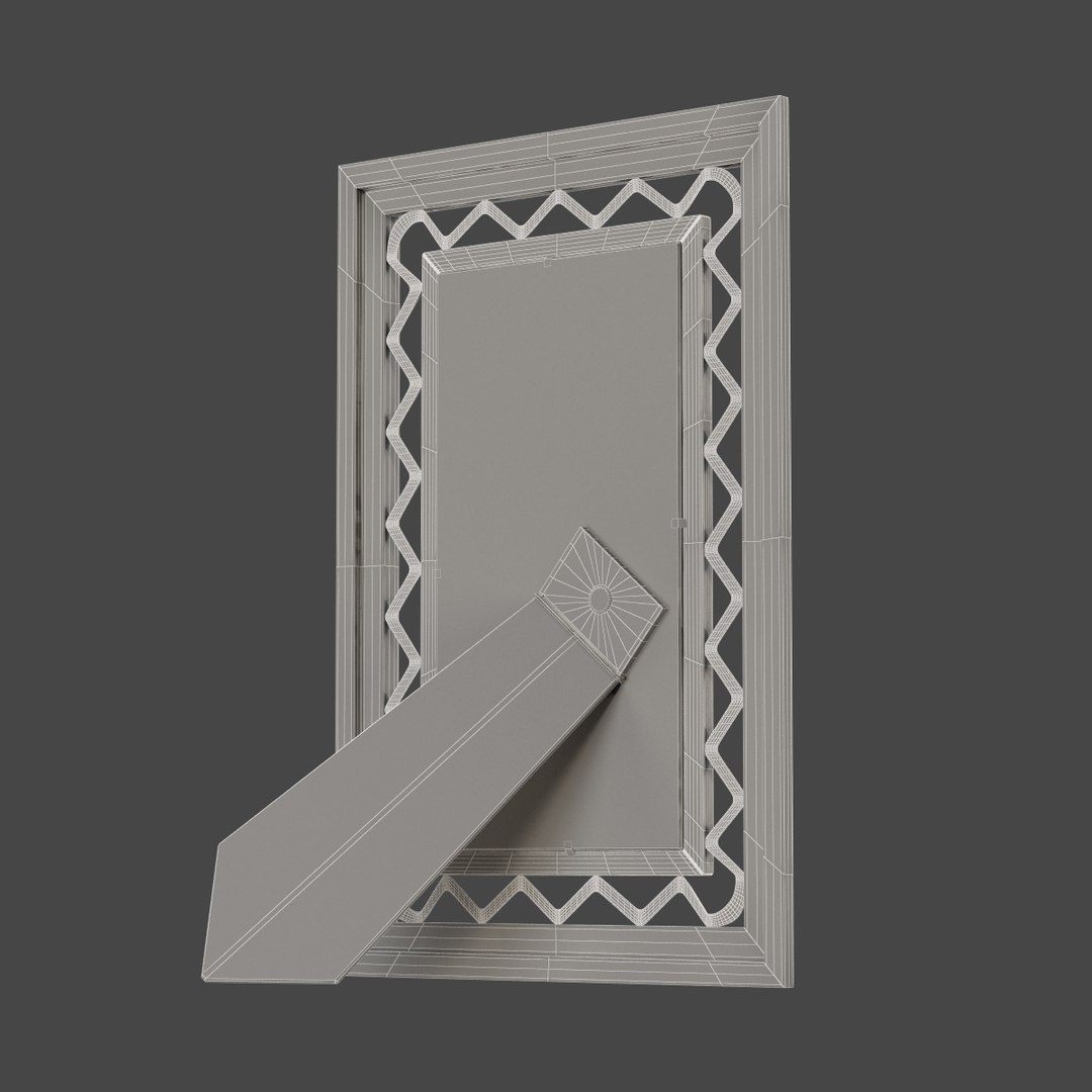 3d model photo frame