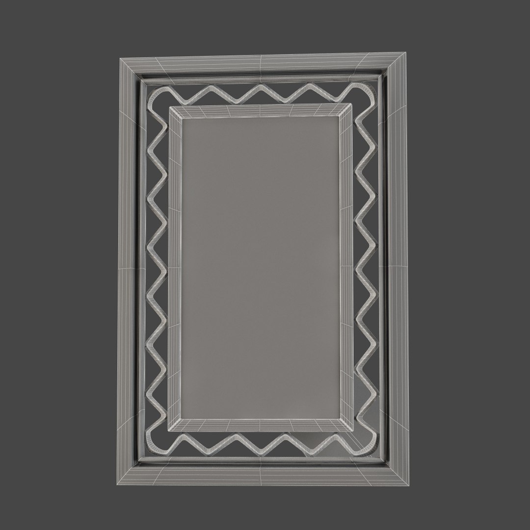 3d model photo frame