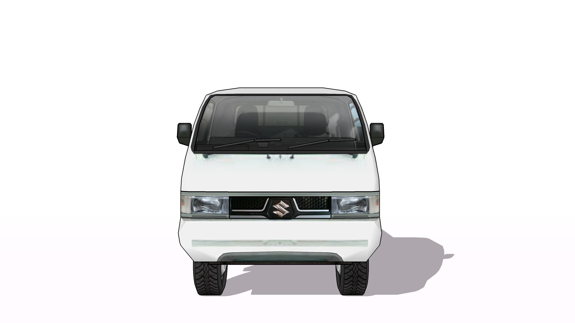 3D Suzuki Carry 1 5 Model - TurboSquid 1534642