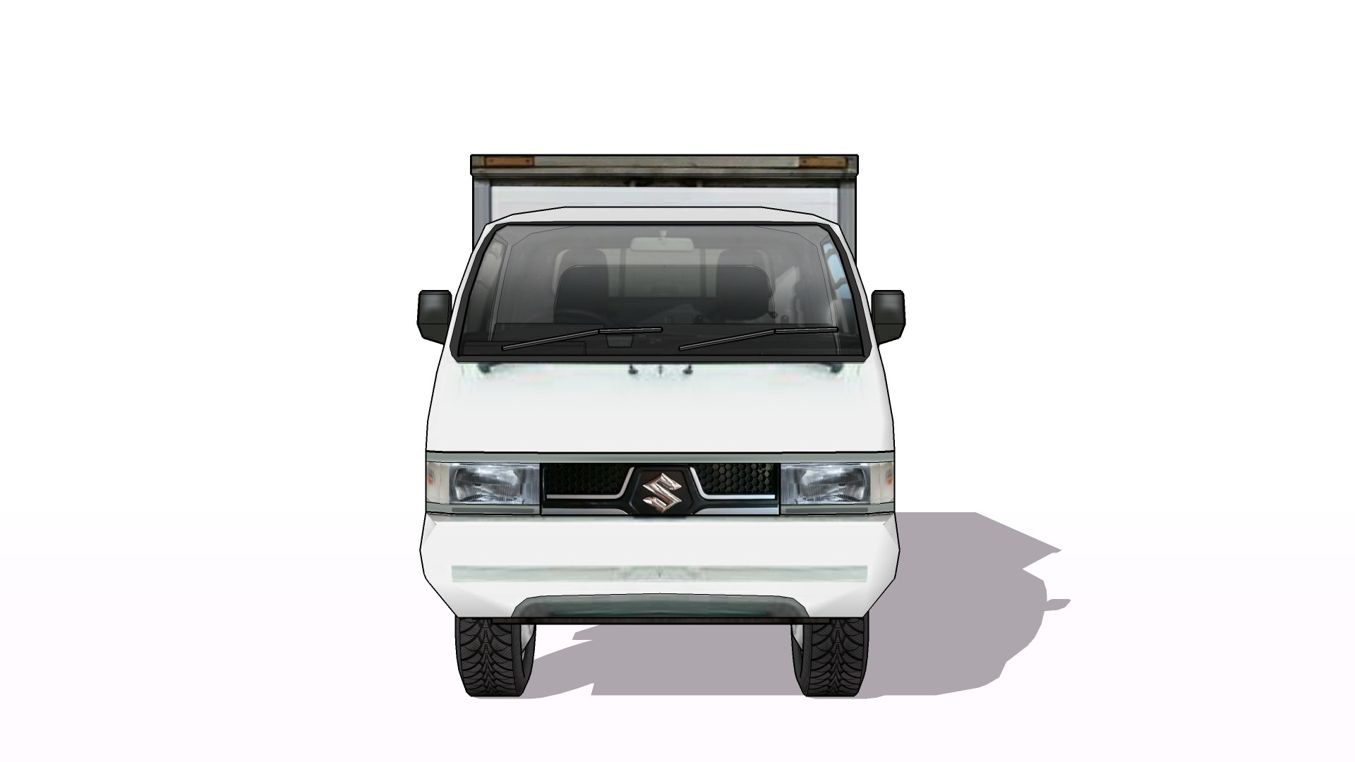 3D Suzuki Carry 1 5 Model - TurboSquid 1534642
