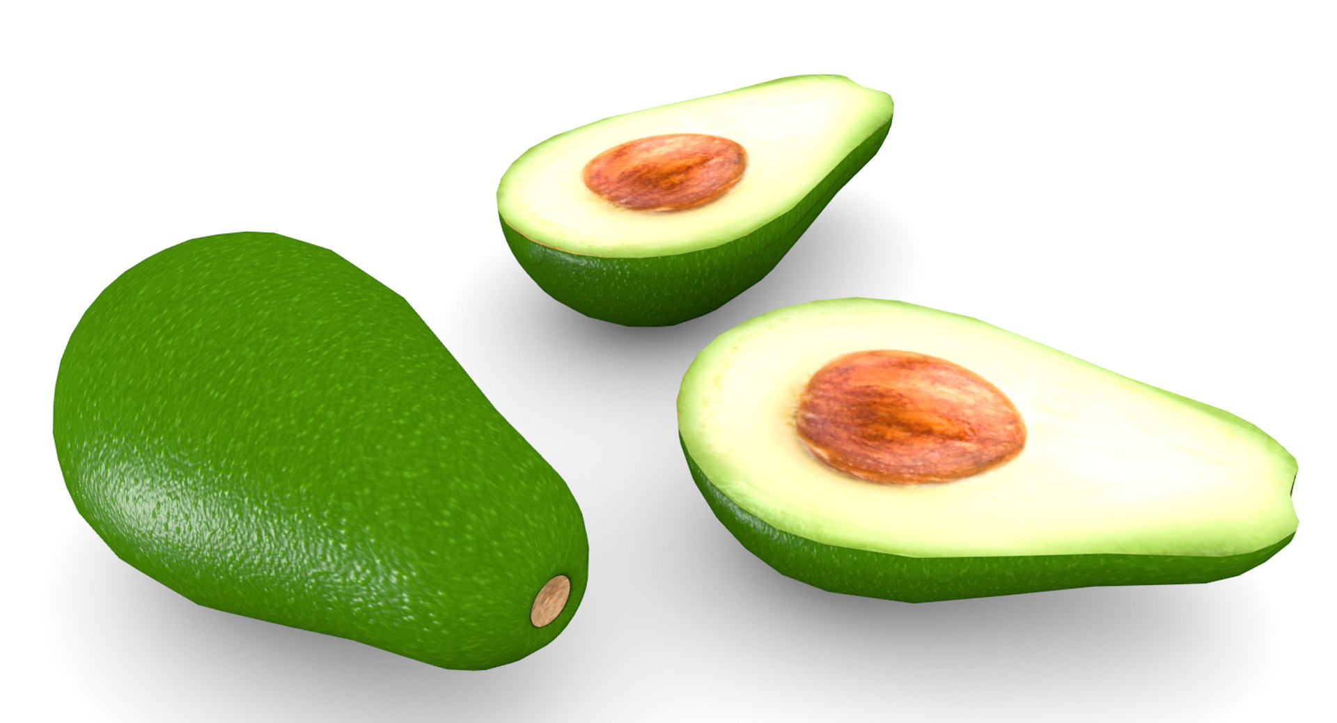 Avocado games fruit 3D model - TurboSquid 1416473