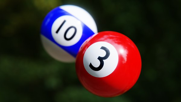 modelo 3d Bolas de billar - TurboSquid 2272592