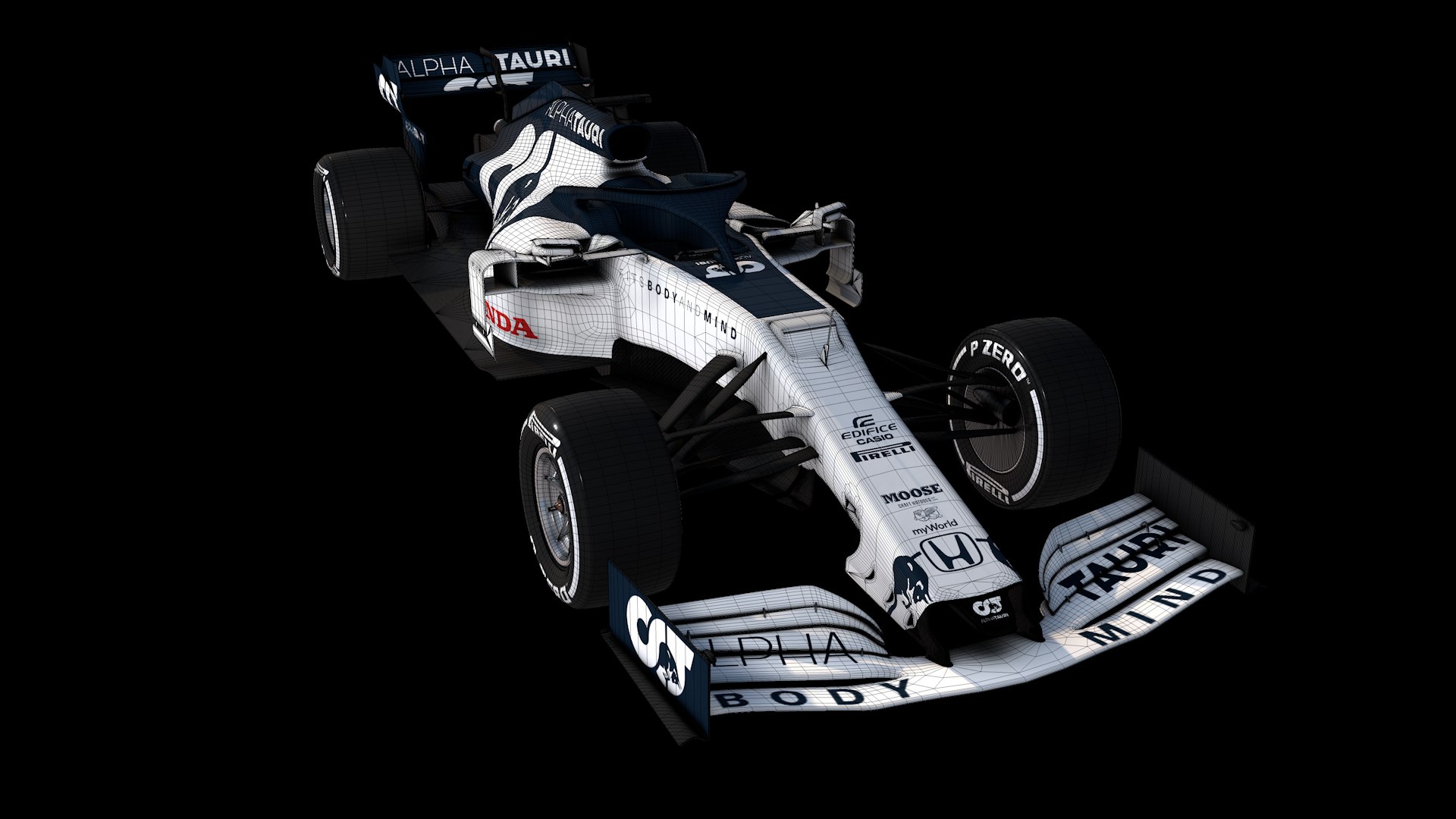 Alpha Tauri 2020 3D Model - TurboSquid 1517537