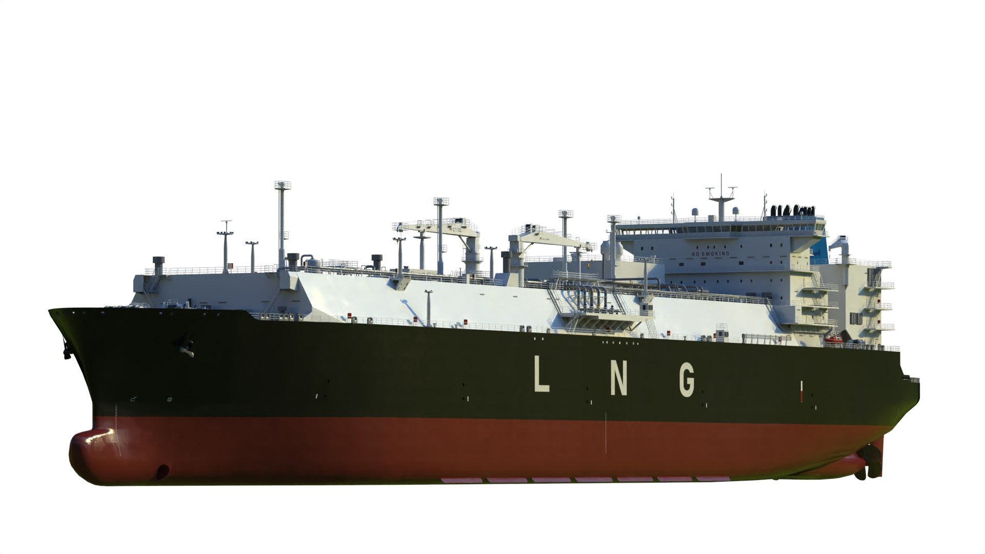 LNG Tanker Model - TurboSquid 2206367