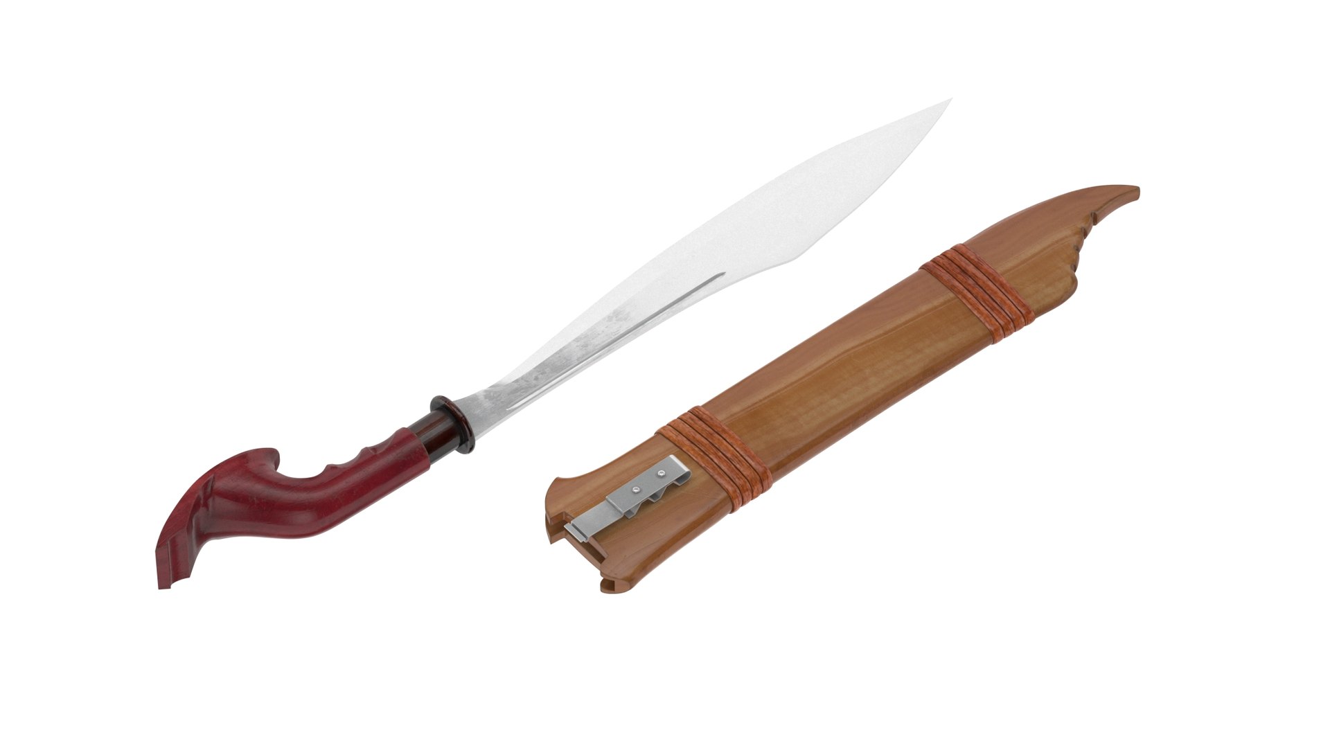 3D Pirah Sword - TurboSquid 1762236