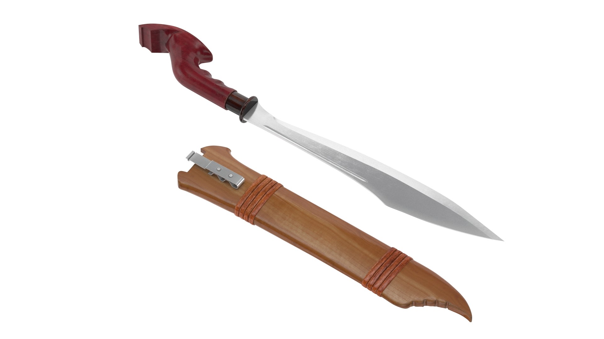 3D Pirah Sword - TurboSquid 1762236
