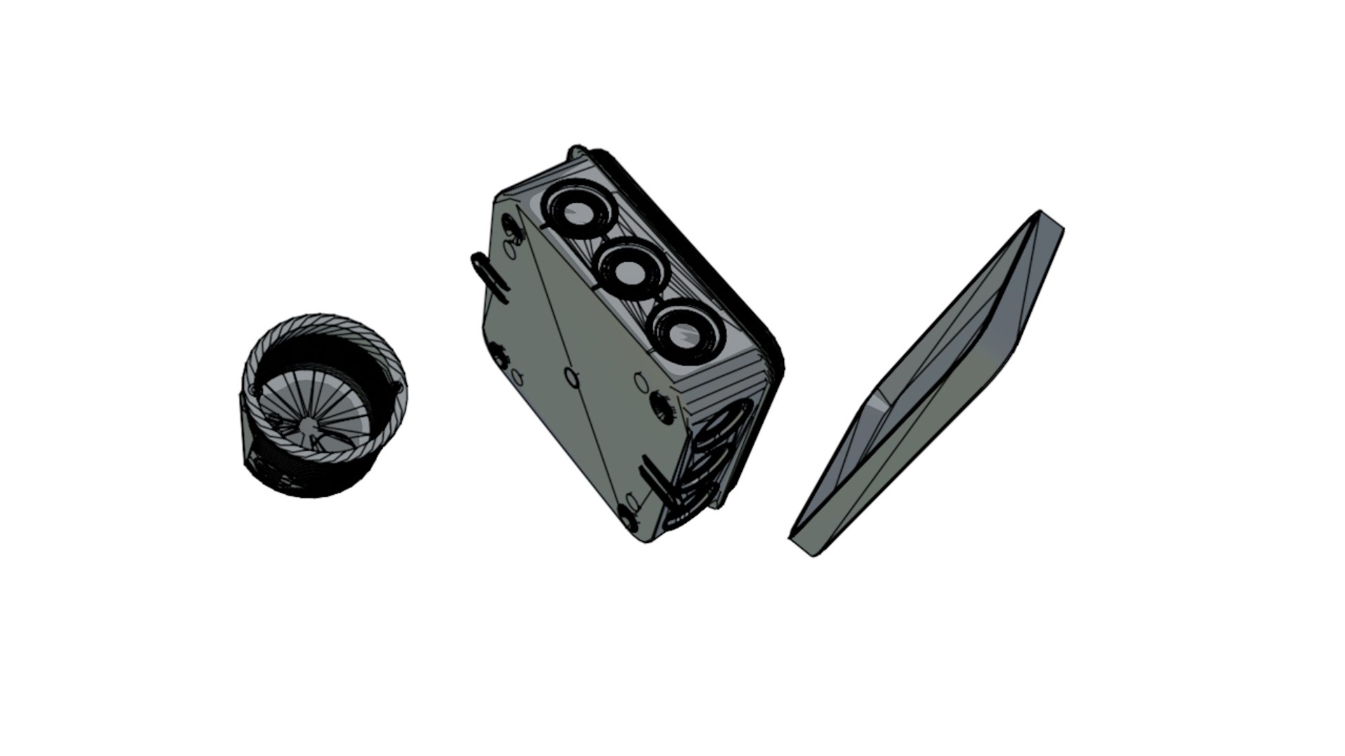 3D recessed box - TurboSquid 1509124