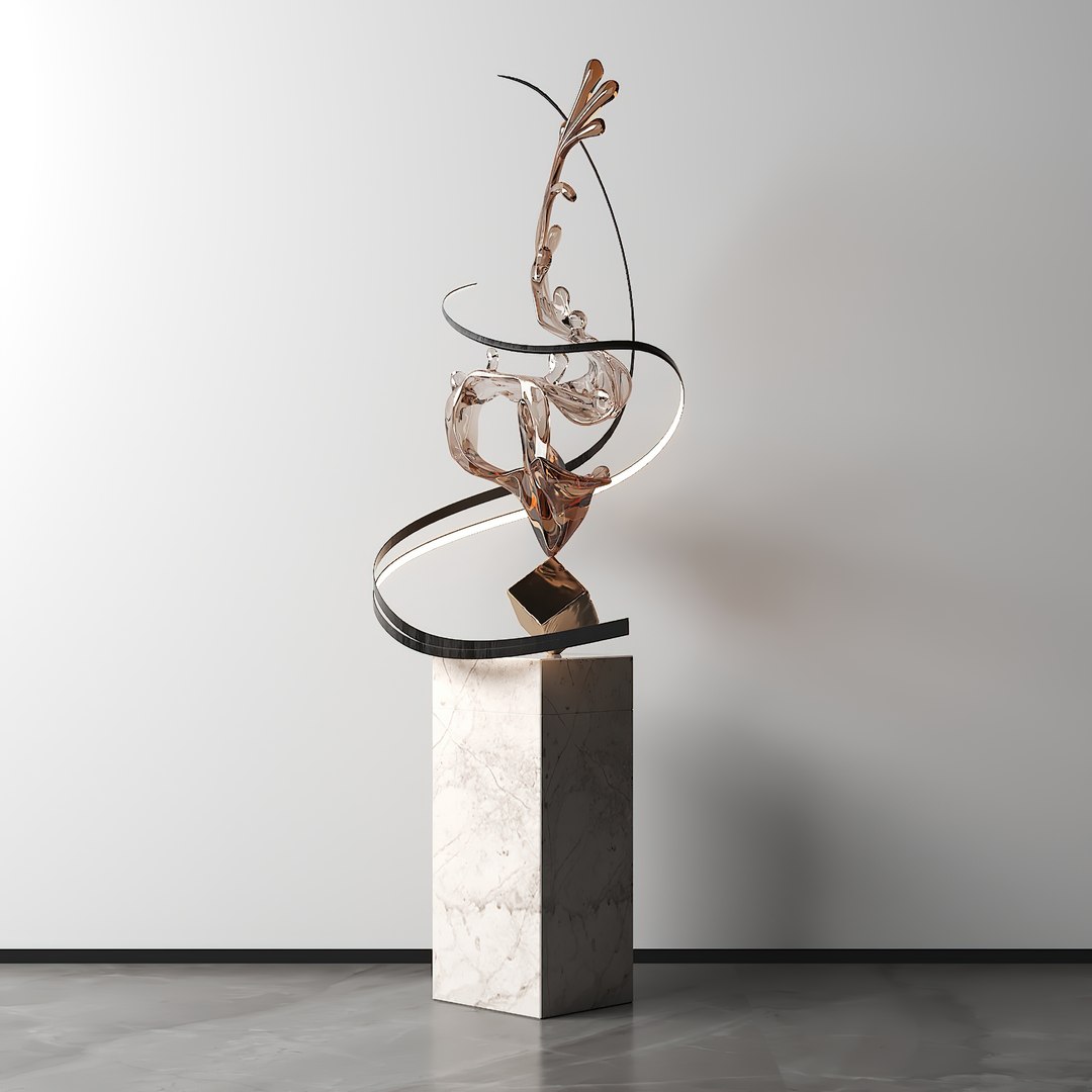 Abstract Sculpture 3D Model - TurboSquid 2206181