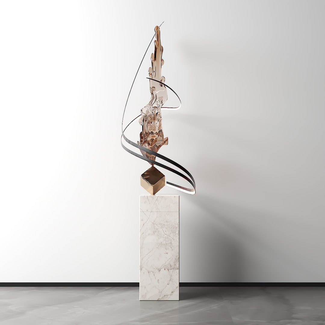 Abstract Sculpture 3D Model - TurboSquid 2206181