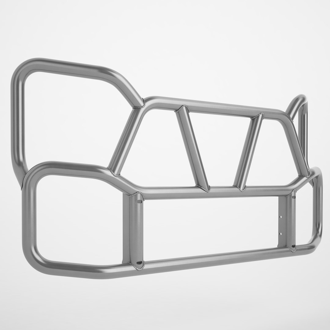 Semi Truck Guard Bumper 06 Model - TurboSquid 1950723