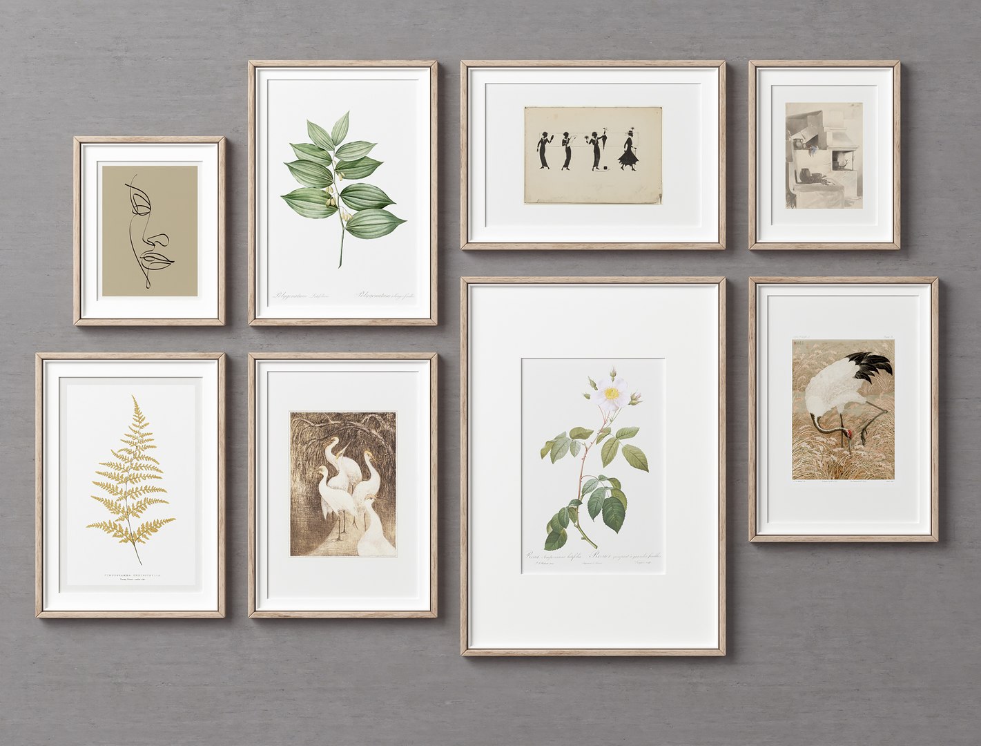 3D Picture Frames Set-520 - TurboSquid 2233878