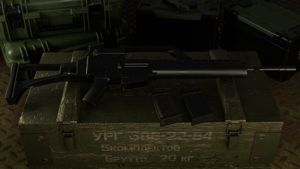 modelo 3d HK G36A1 - TurboSquid 1656878