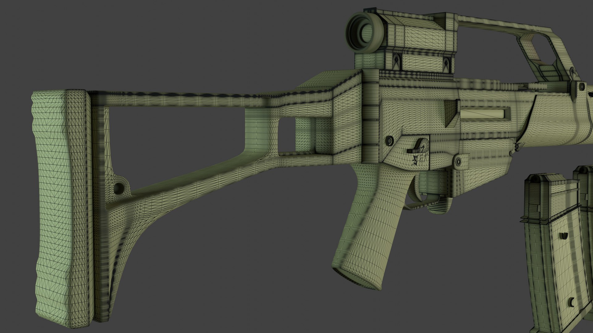 German Rifle G36a1 3D Model - TurboSquid 1656878