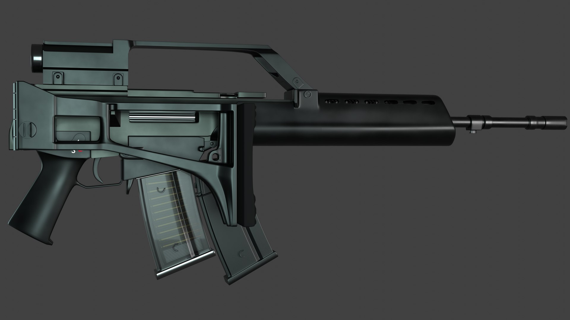 German Rifle G36a1 3D Model - TurboSquid 1656878
