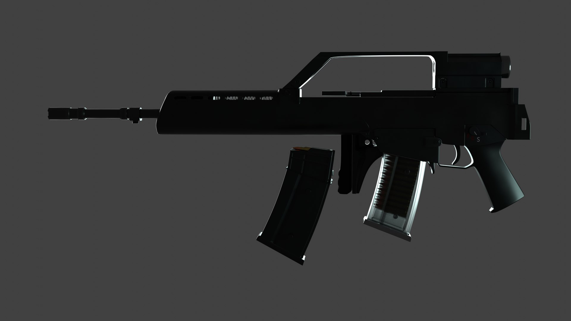 German Rifle G36a1 3D Model - TurboSquid 1656878