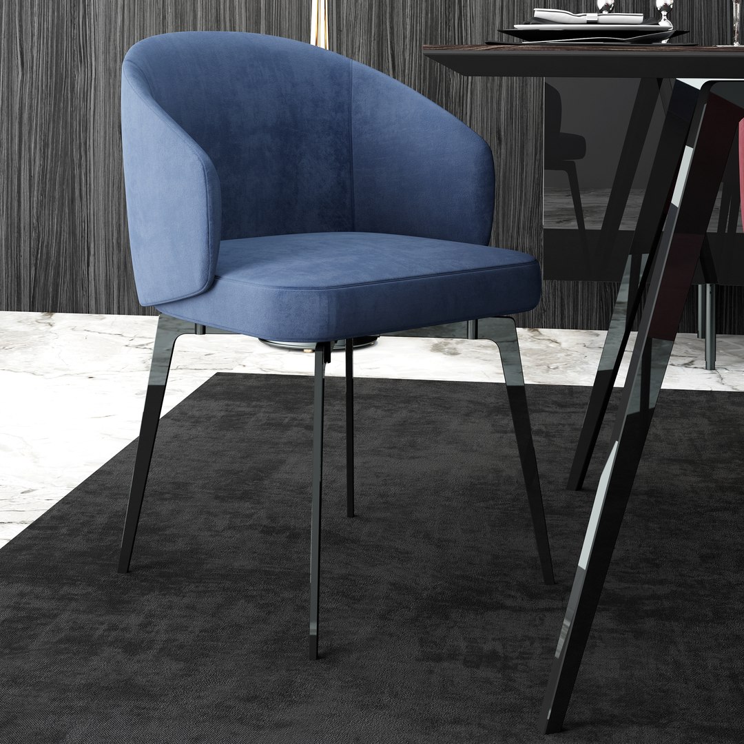 Lema Bea Table Chair 3d Model