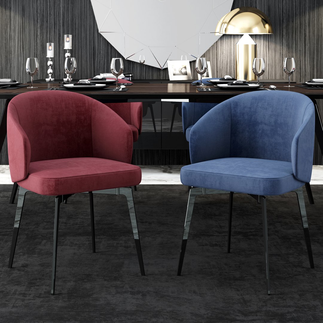 Lema Bea Table Chair 3d Model