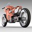3d Futuristic Racing Bike