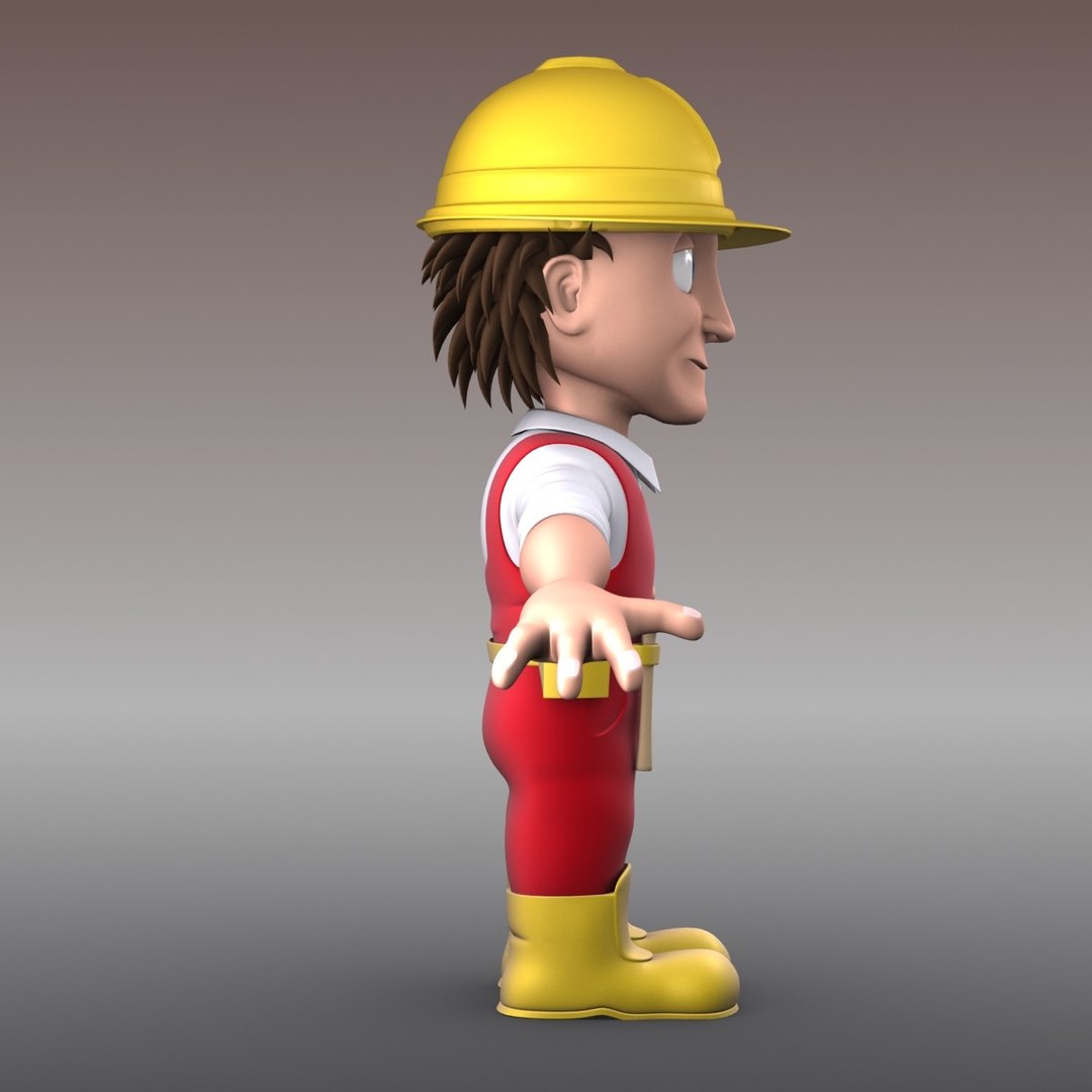 Cartoon Carpenter Ma