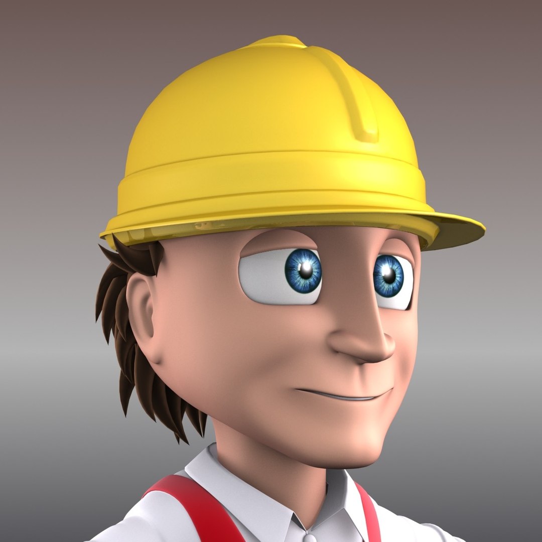 Cartoon Carpenter Ma