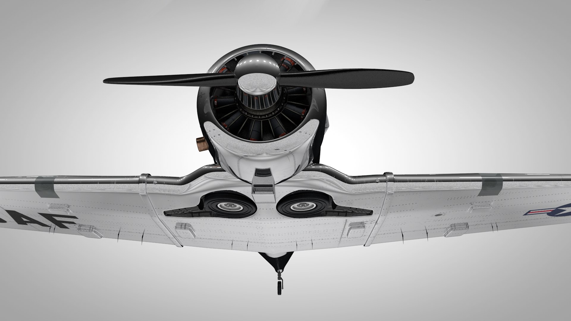 3D T6 Texan Ta 172 Model - TurboSquid 1415641