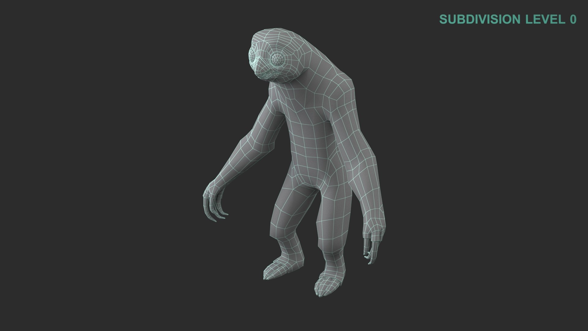 Cartoon Sloth Character 3D model - TurboSquid 2107157