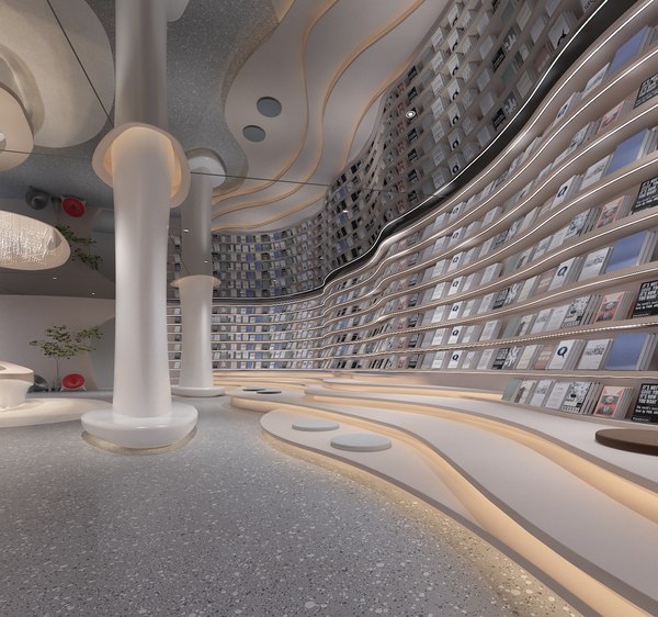 3D Bookstore Models | TurboSquid