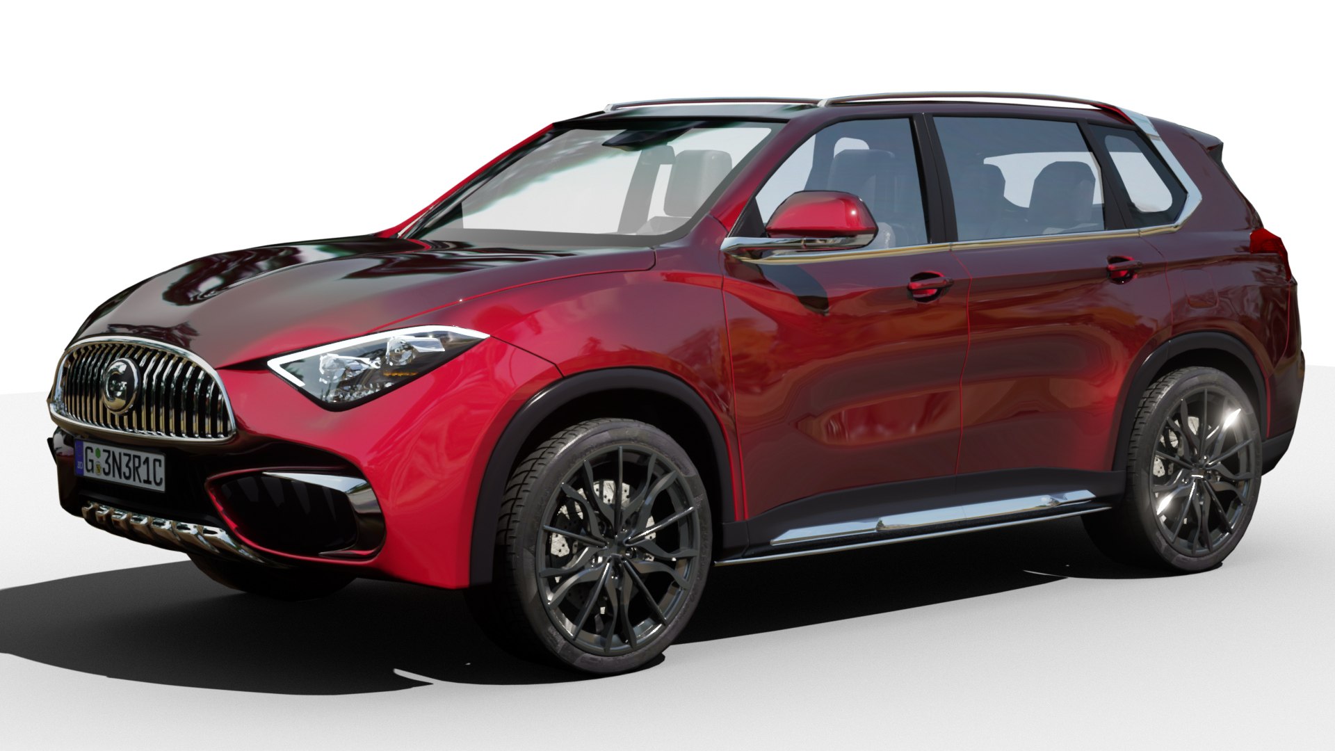 Generic SUV V22 3D Model - TurboSquid 1810885