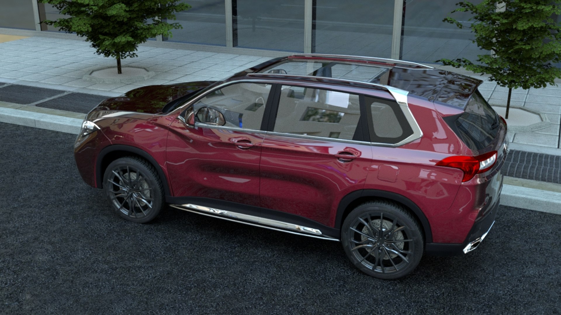 Generic SUV V22 3D Model - TurboSquid 1810885