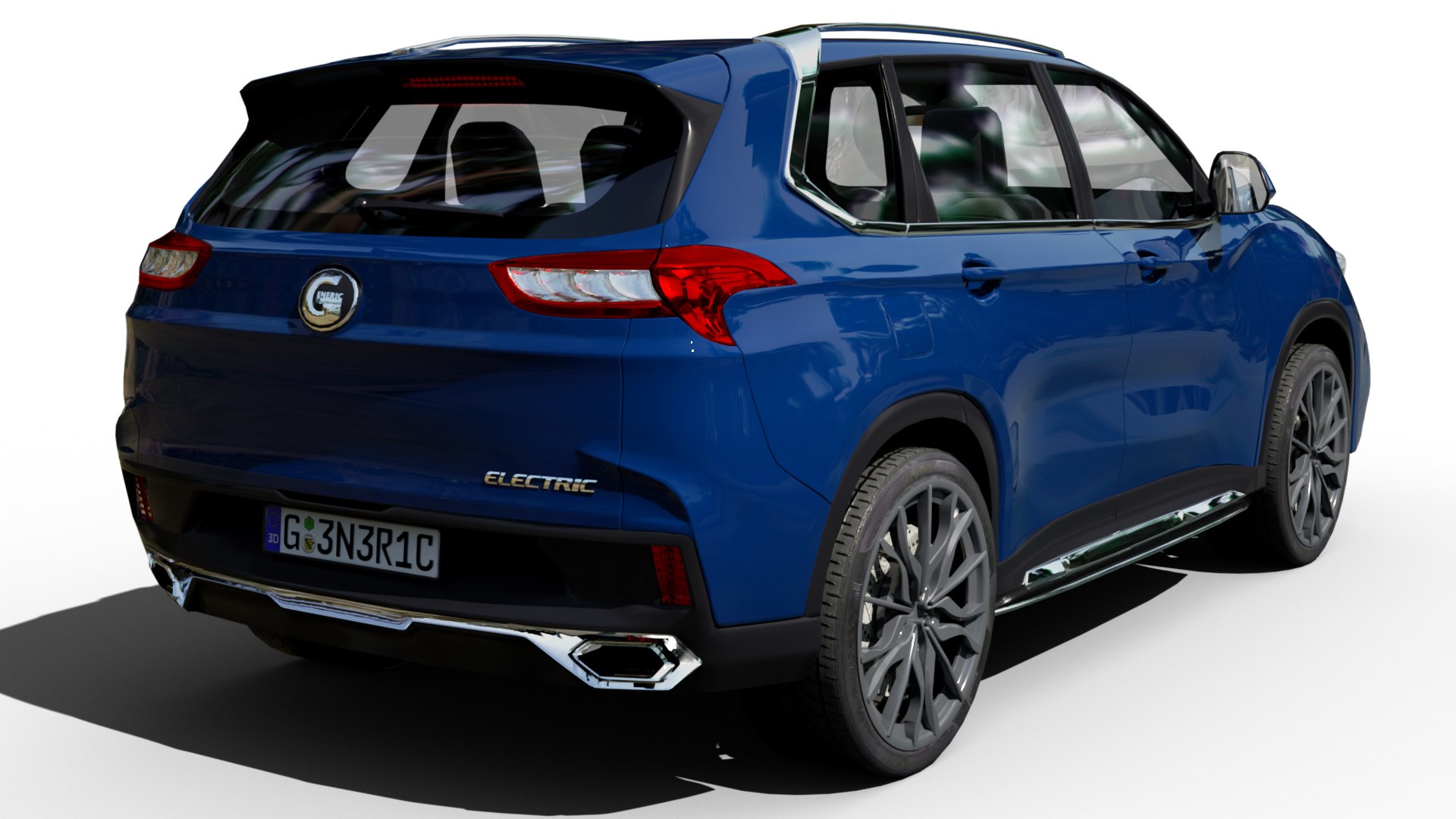 Generic SUV V22 3D Model - TurboSquid 1810885