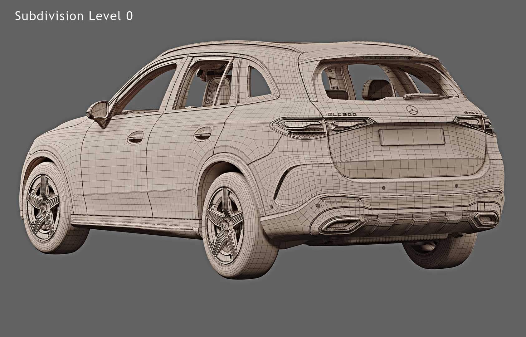 2023 Mercedes-Benz GLC 3D model - TurboSquid 1985855