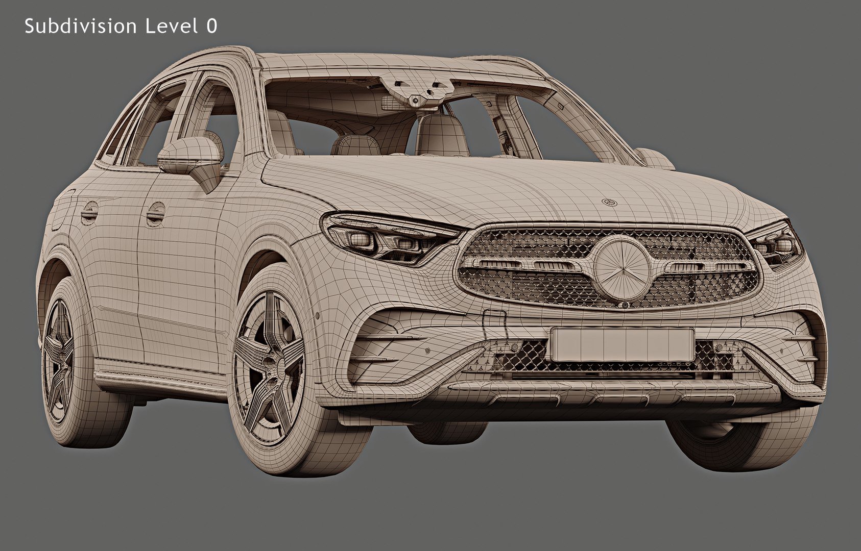 2023 Mercedes-Benz GLC 3D model - TurboSquid 1985855