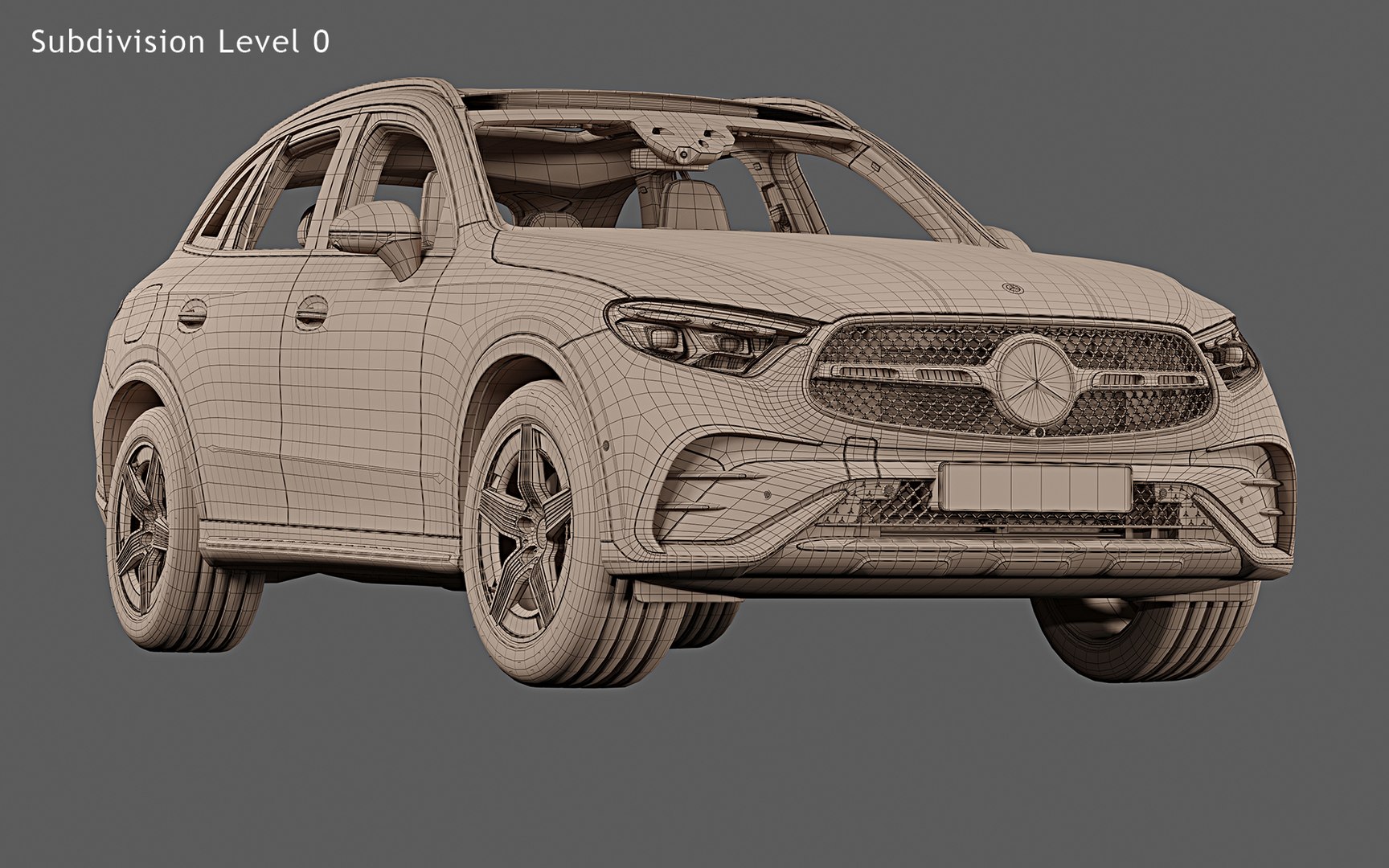 2023 Mercedes-Benz GLC 3D model - TurboSquid 1985855