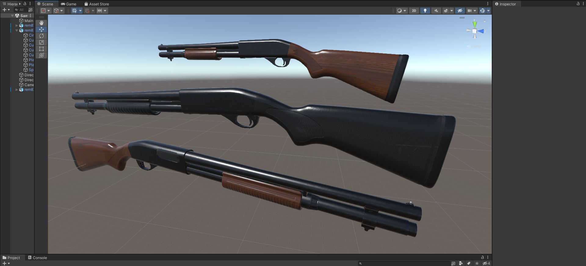 3D Model Remington 870 Shotgun - TurboSquid 2070980