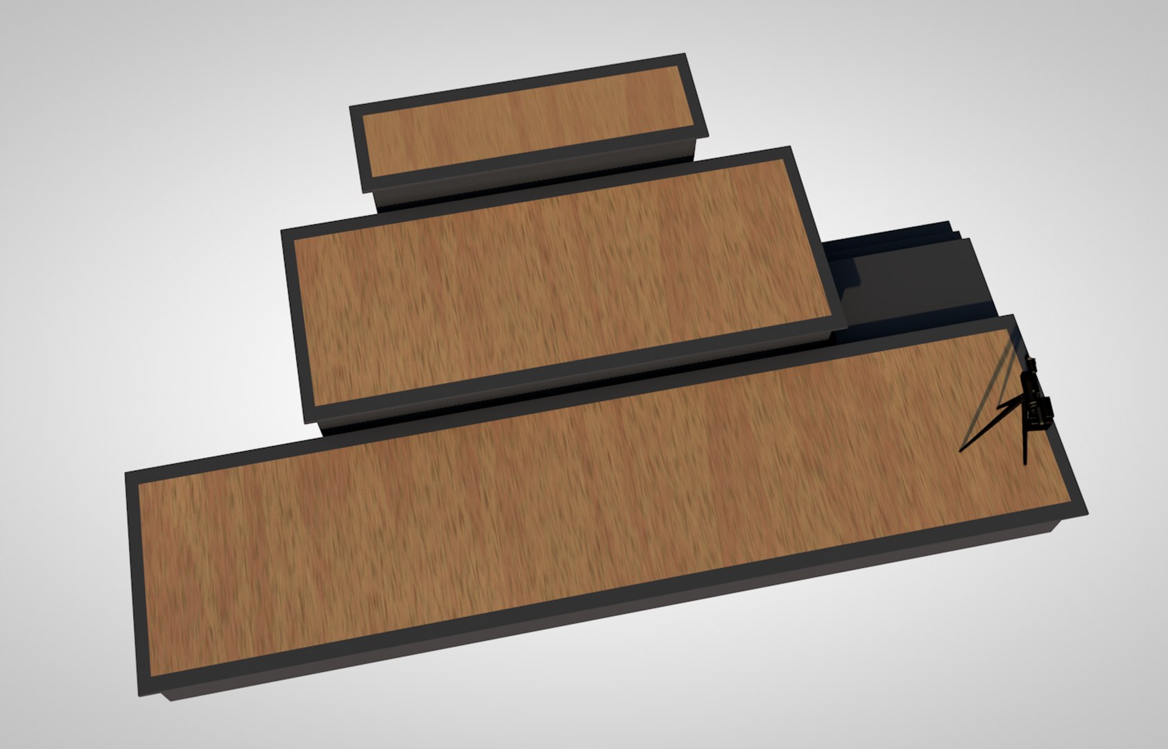 Press Risers Model - TurboSquid 1399315