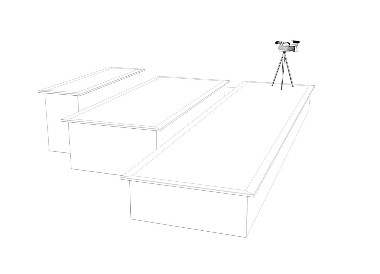 Press Risers Model - TurboSquid 1399315
