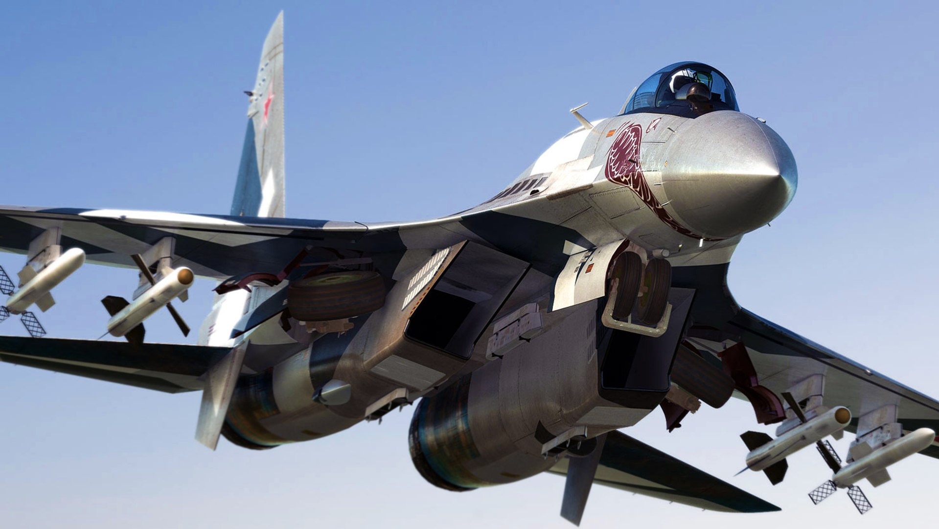 Sukhoi Su-35 Modeled 3D Model - TurboSquid 1331298