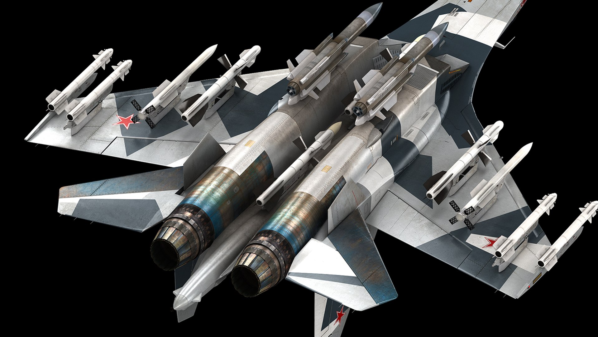 Sukhoi Su-35 Modeled 3D Model - TurboSquid 1331298