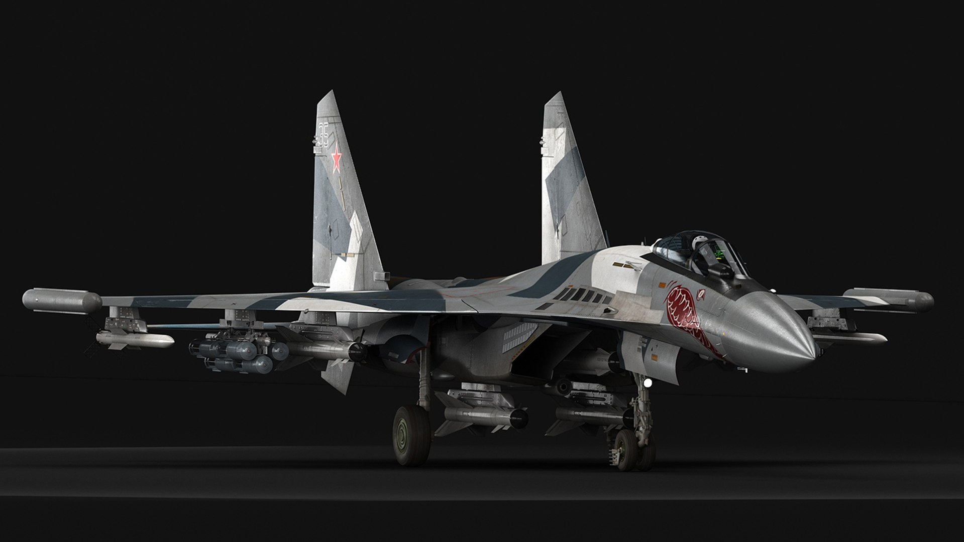Sukhoi Su-35 Modeled 3D Model - TurboSquid 1331298