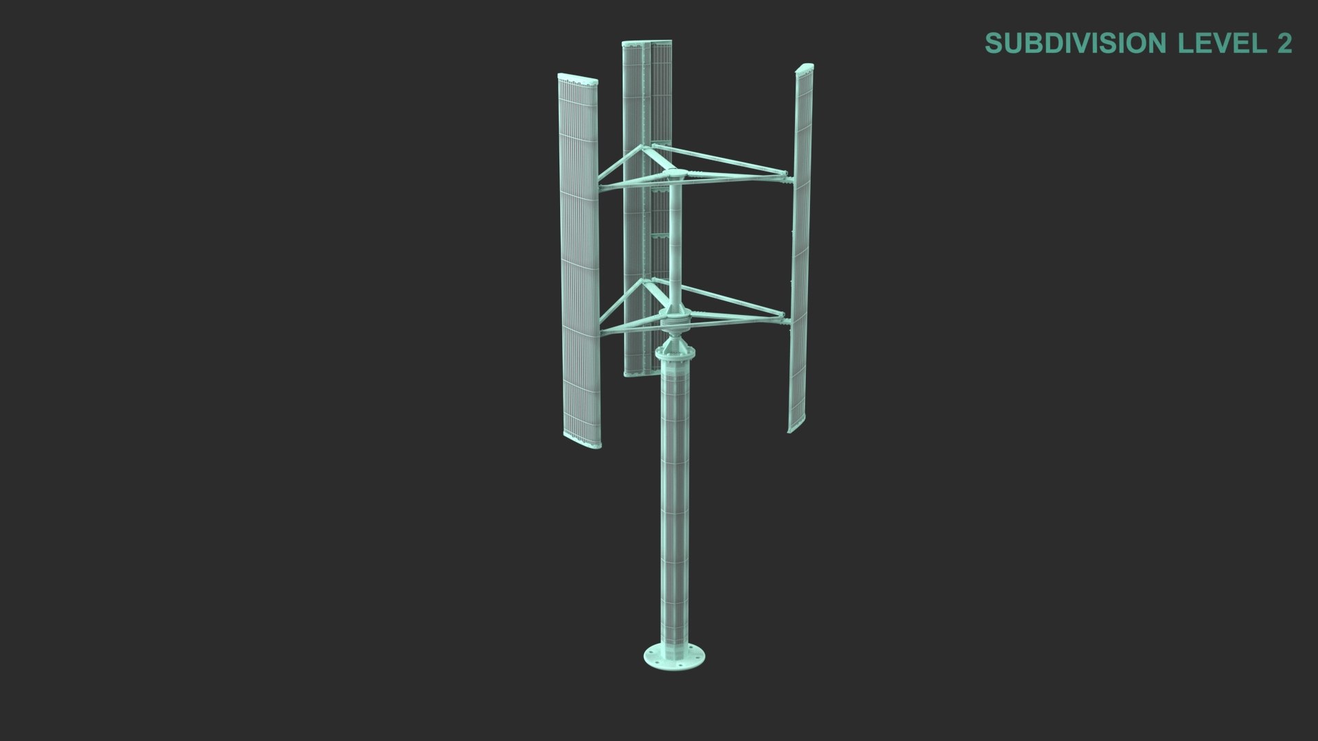 Wind Turbine Model - TurboSquid 2180447