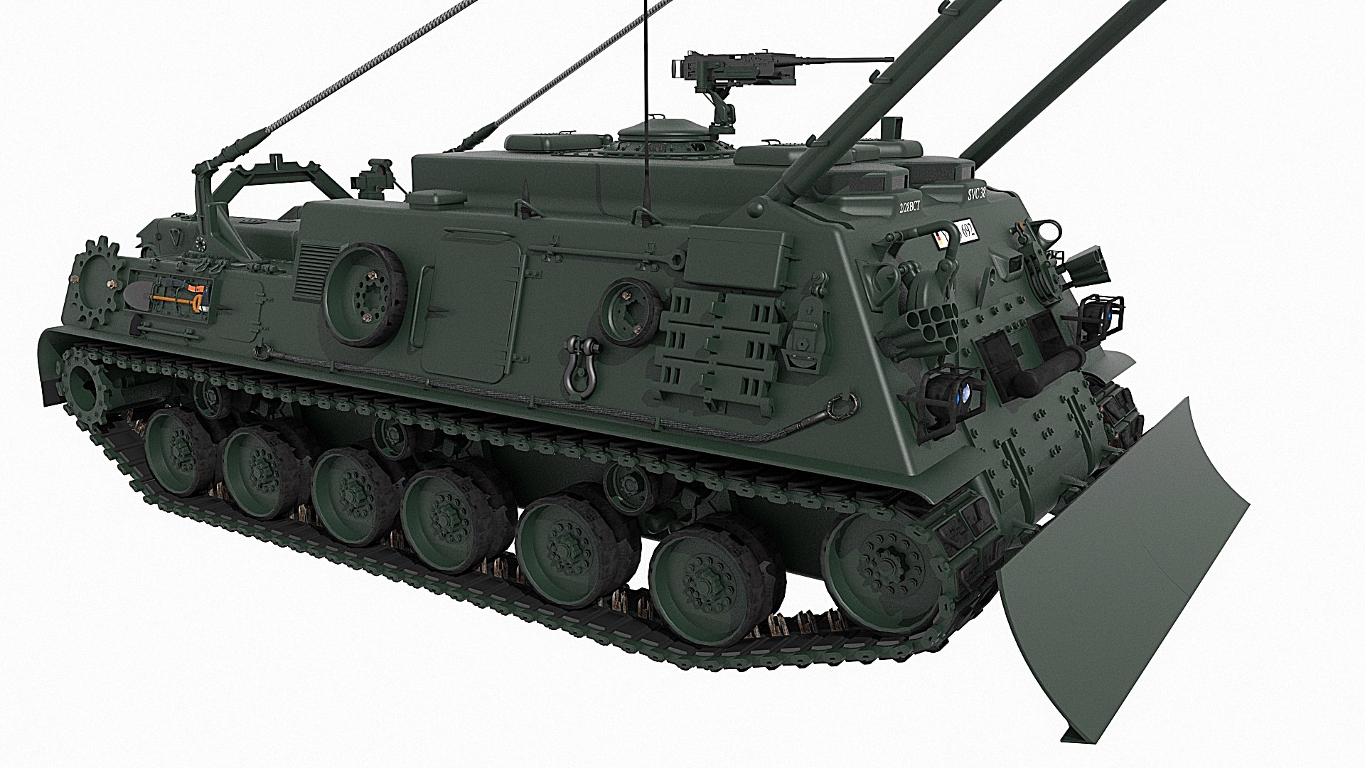 3D Collection M88-A 1 - ARV M88A-2 Hercules ARV - M578 - ARV Bysanders ...