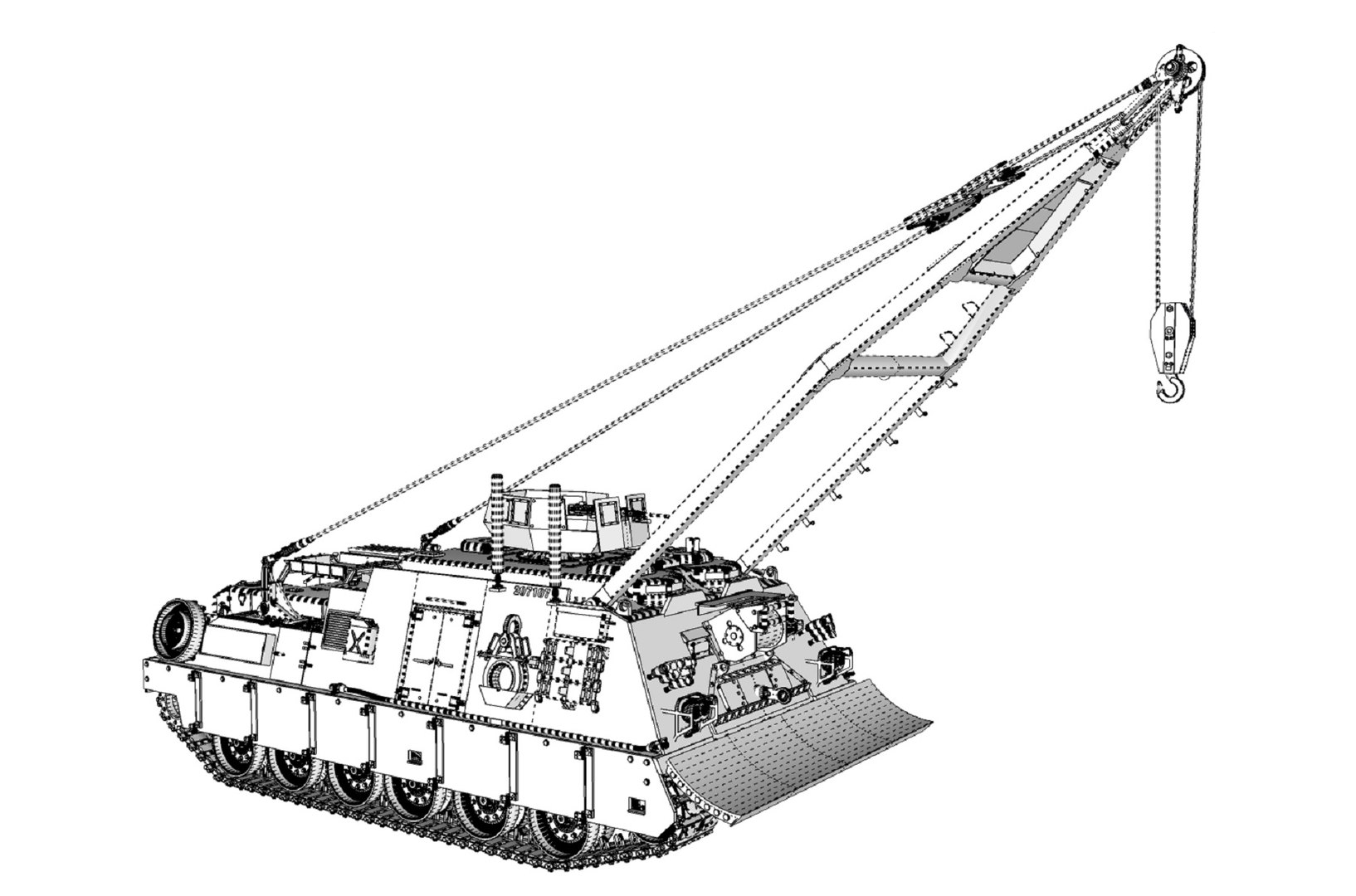 3D Collection M88-A 1 - ARV M88A-2 Hercules ARV - M578 - ARV Bysanders ...