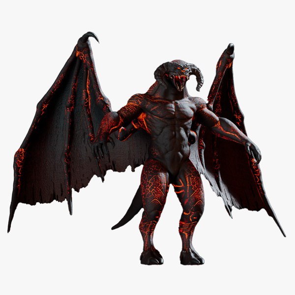 3D модель Балрог Риг - TurboSquid 2089735